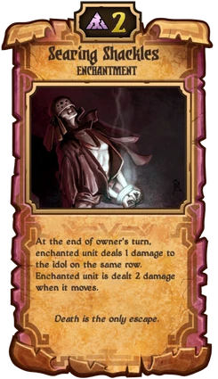 Searing Shackles - Official Caller's Bane Wiki