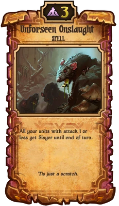 Unforseen Onslaught - Official Caller's Bane Wiki