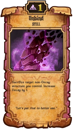 Unbind - Official Caller's Bane Wiki