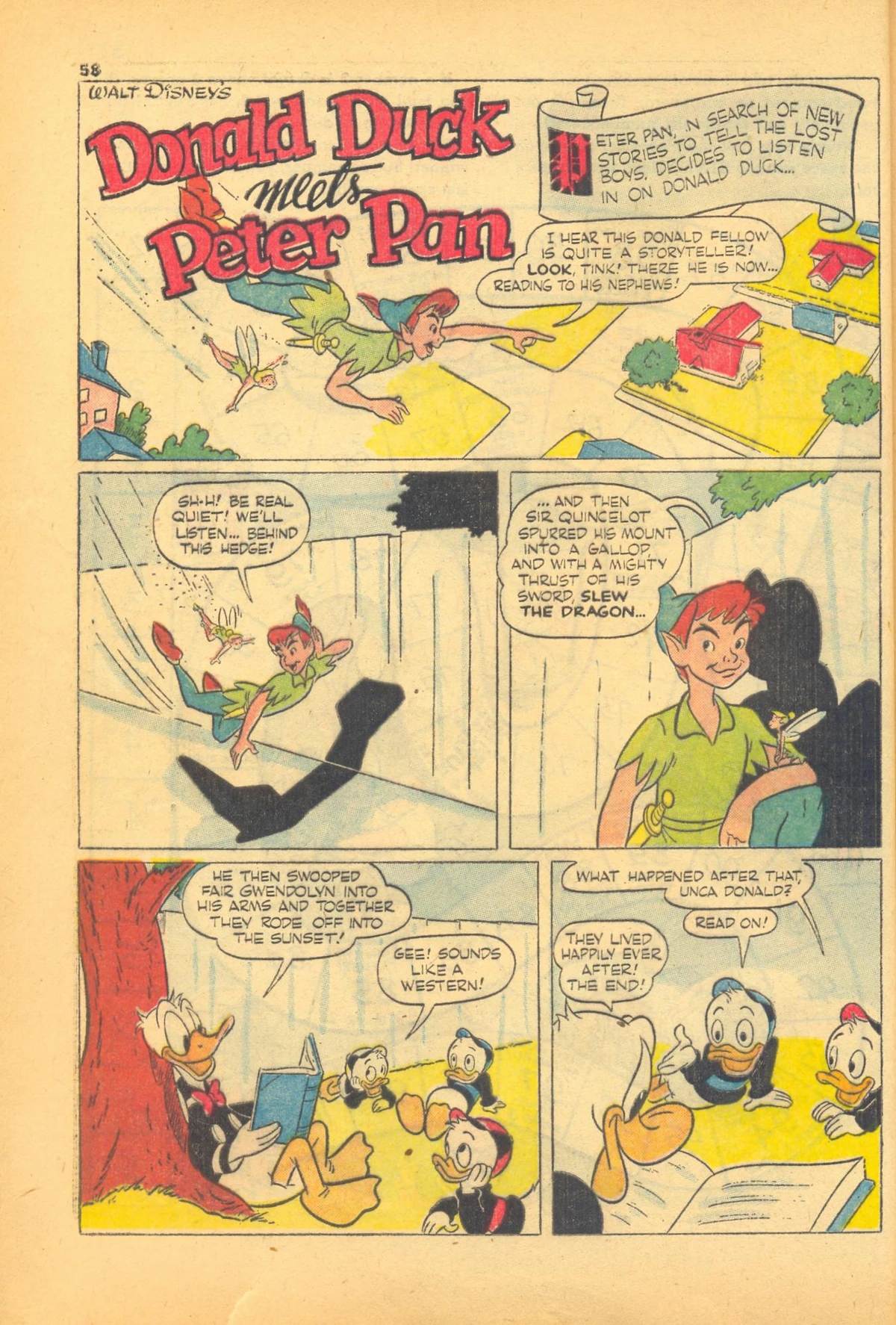 Donald Duck meets Peter Pan | Scrooge McDuck Wikia | Fandom