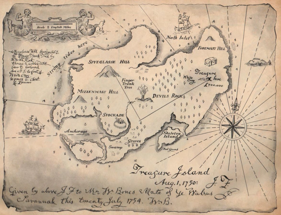 Treasure Island Maps