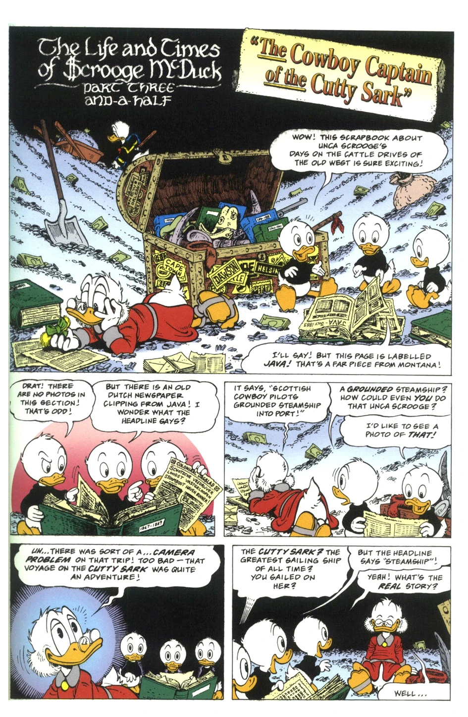 The Cowboy Captain of the Cutty Sark | Scrooge McDuck Wikia | Fandom