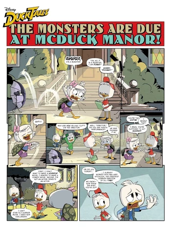 The Monsters Are Due at McDuck Manor! | Scrooge McDuck Wikia | Fandom