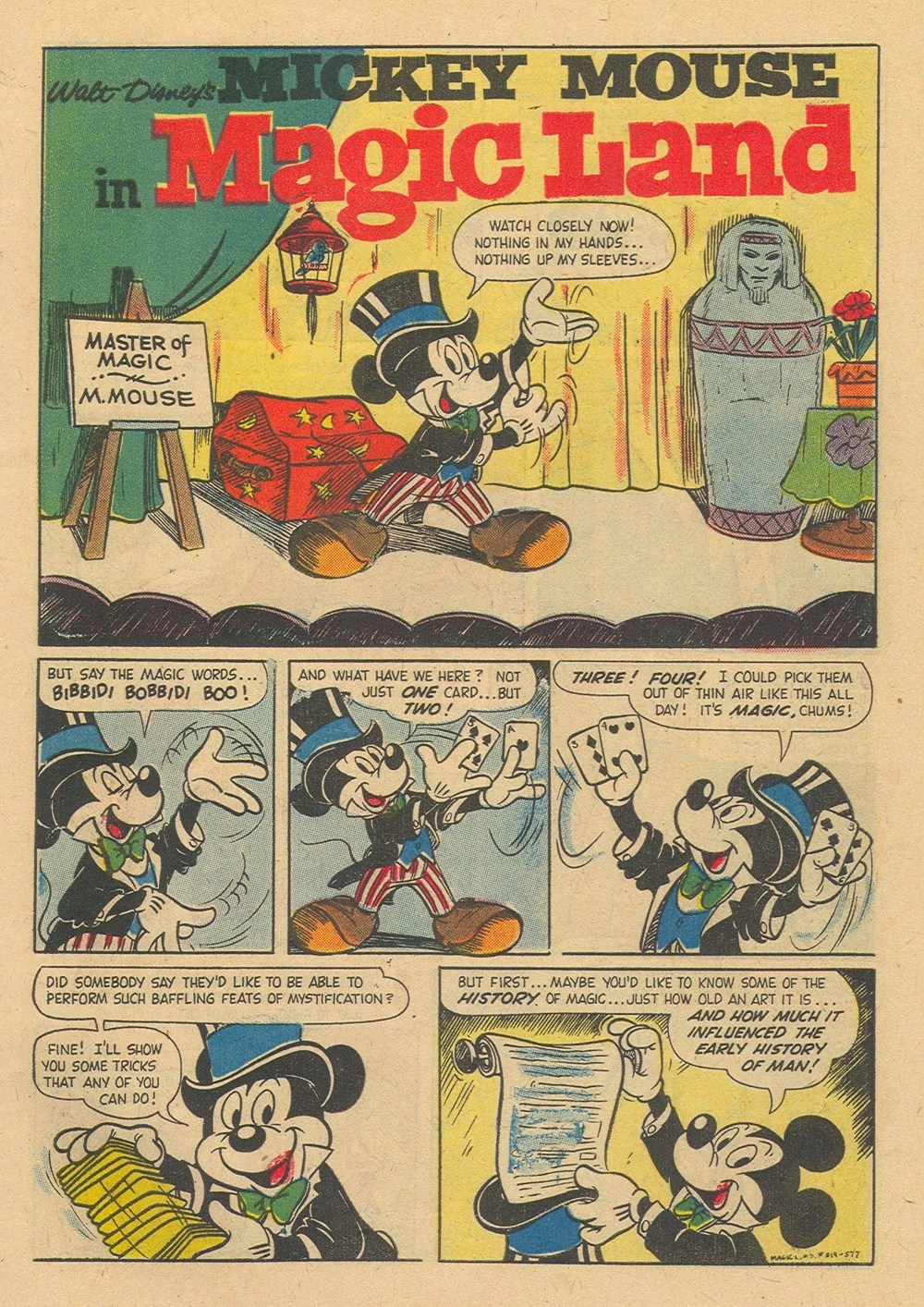 Mickey Mouse in Magic Land | Scrooge McDuck Wikia | Fandom
