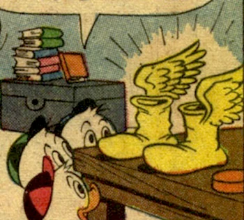 Flying Shoes | Scrooge McDuck Wikia | Fandom