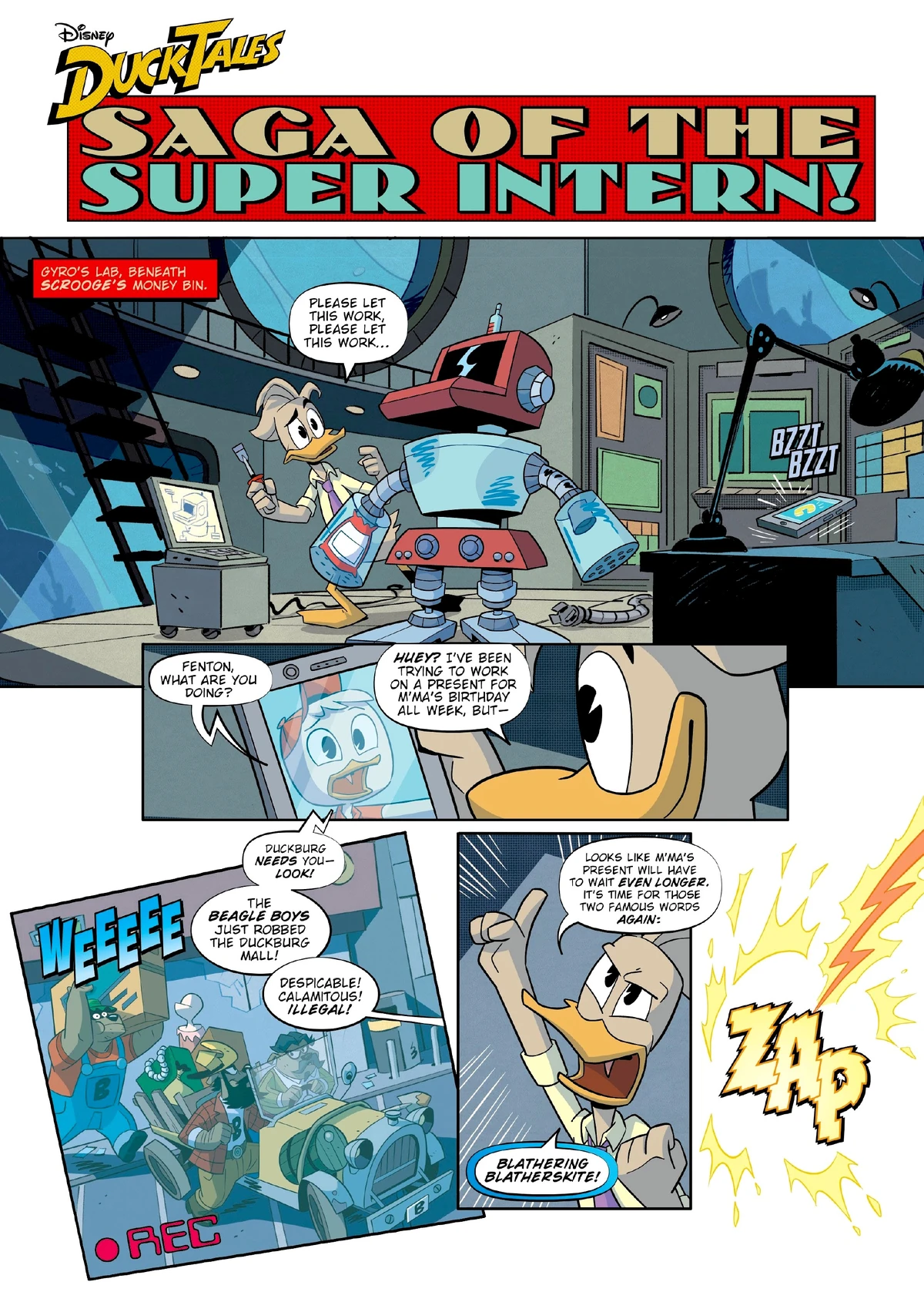 Saga of the Super-Intern | Scrooge McDuck Wikia | Fandom