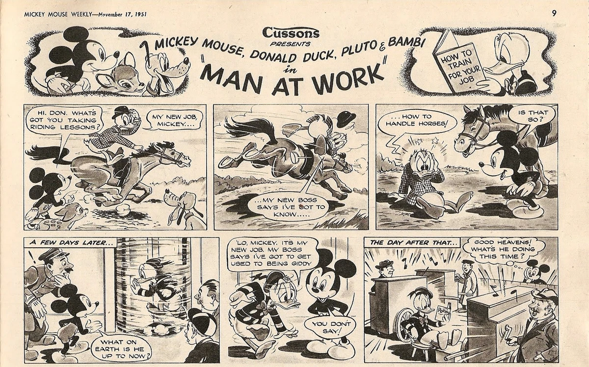 Man at Work | Scrooge McDuck Wikia | Fandom