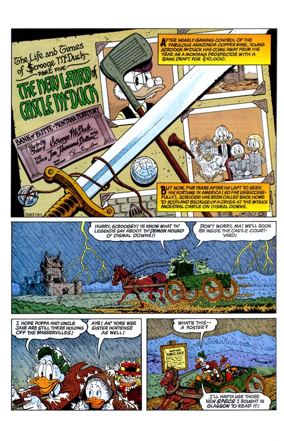 The New Laird of Castle McDuck | Scrooge McDuck Wikia | Fandom