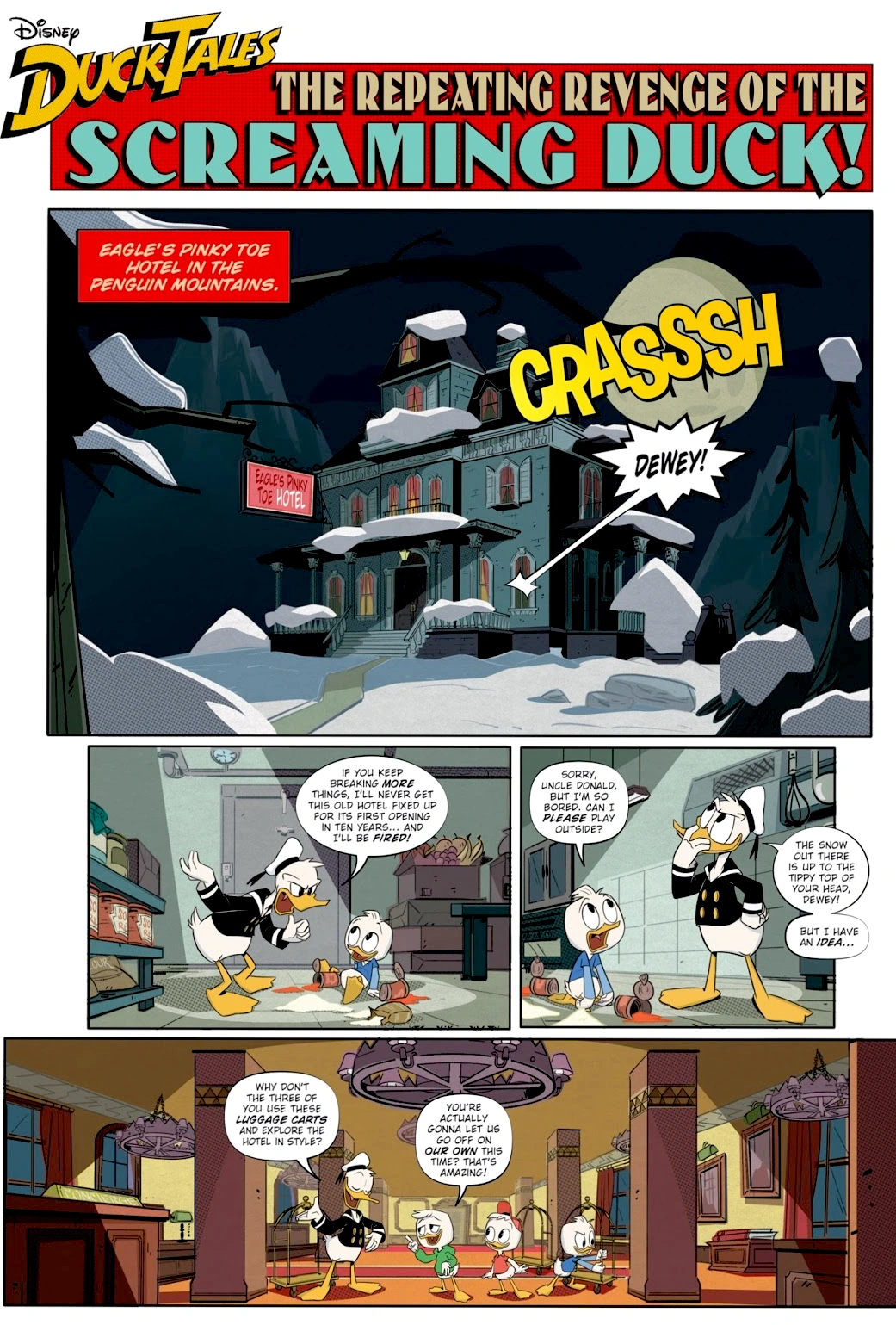 The Repeating Revenge of the Screaming Duck | Scrooge McDuck Wikia | Fandom