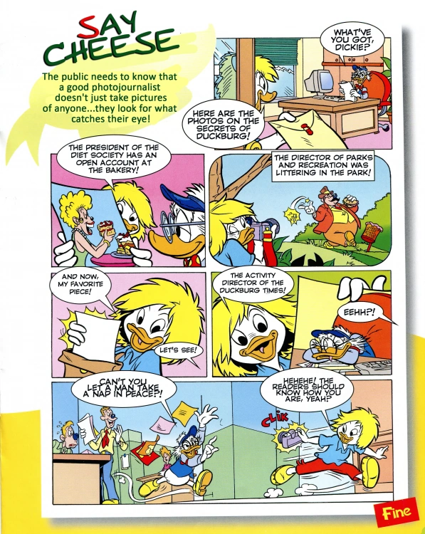 Say Cheese | Scrooge McDuck Wikia | Fandom