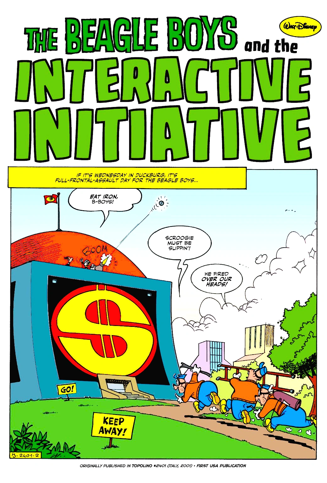The Beagle Boys and the Interactive Initiative | Scrooge McDuck Wikia ...