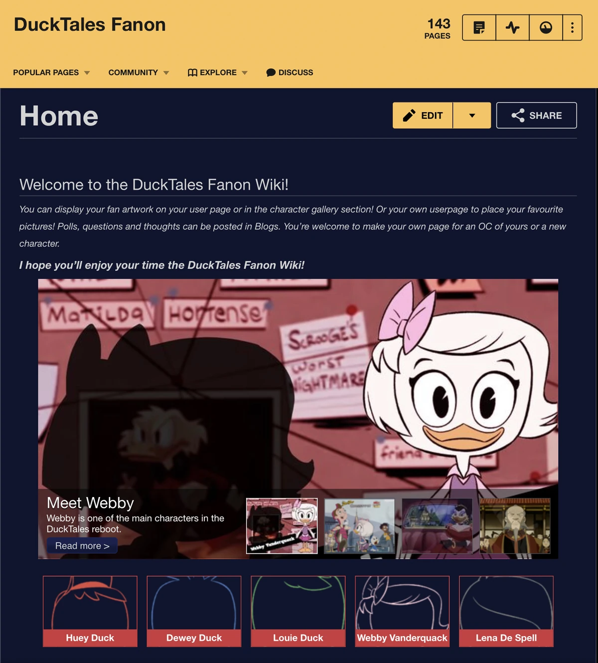 User blog:DoodleDonkey132/DuckTales Fanon Wiki | DuckTales Wiki | Fandom