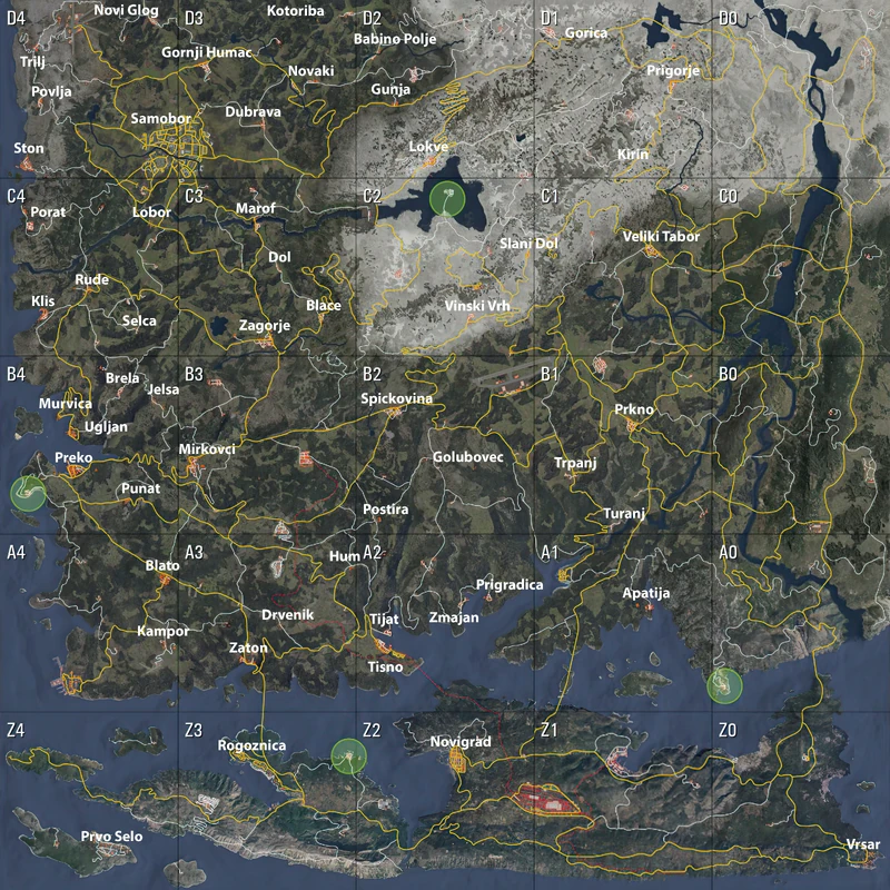 Carte de Scum | Wiki Scum | Fandom