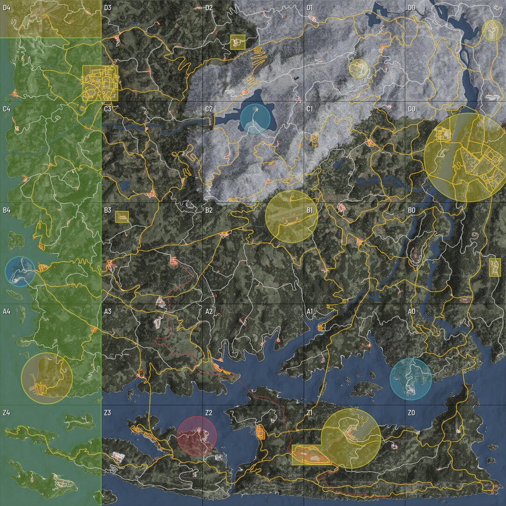 Scum Car Spawn Locations Map All Scum Location Maps