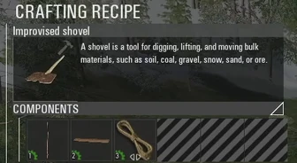 Improvised Shovel - Official Scum Wiki