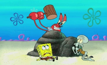 Mr Krabs And Squidward