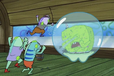 Sick Spongebob Bubbles