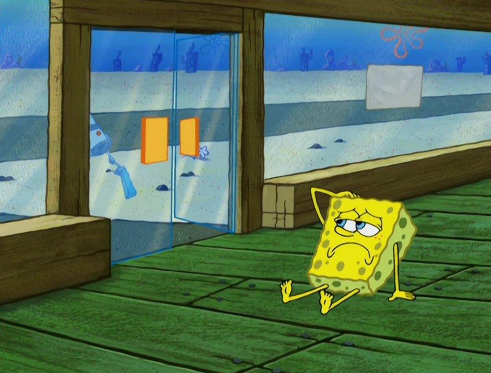 Le Spatula Leaving SpongeBob Scene | ScumBob Wiki | Fandom