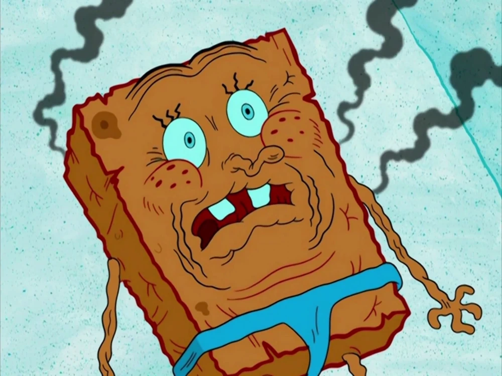 SpongeBob gets trapped in the tanning bed scene | ScumBob Wiki | Fandom