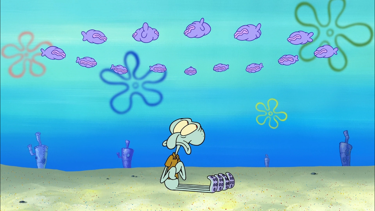 Squidward Tries To Kill The Clams Scene Scumbob Wiki Fandom