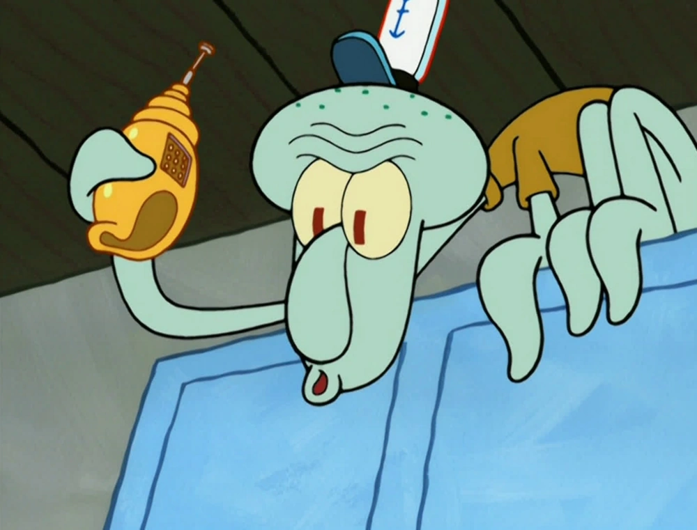 The Scene of Squidward calling The SWAT team | ScumBob Wiki | Fandom