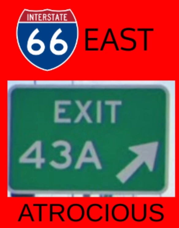 User blog:John Hohmann/Exit 43A on Interstate 66 East | ScumBob Wiki ...