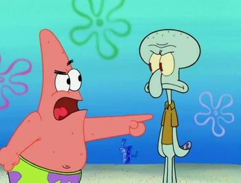 Patrick Scolding Squidward Scene | ScumBob Wiki | Fandom
