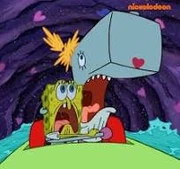 Patrick Sitting Down on & Breaking The Lever Scene | ScumBob Wiki | Fandom