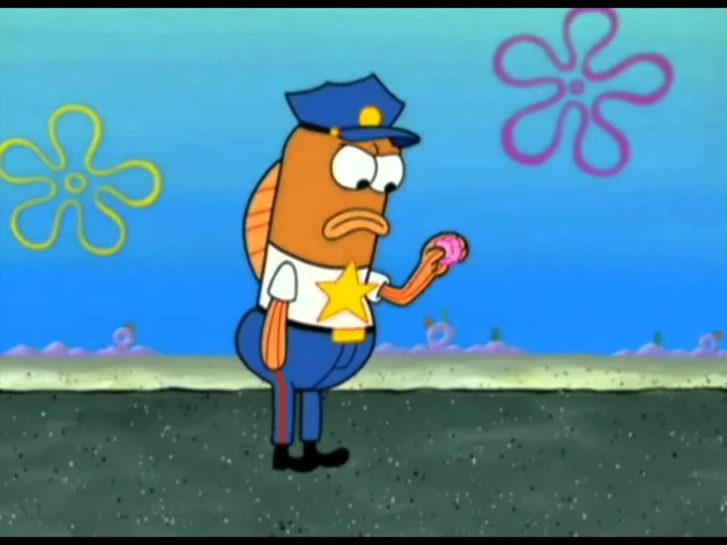 Spongebob Police Officer