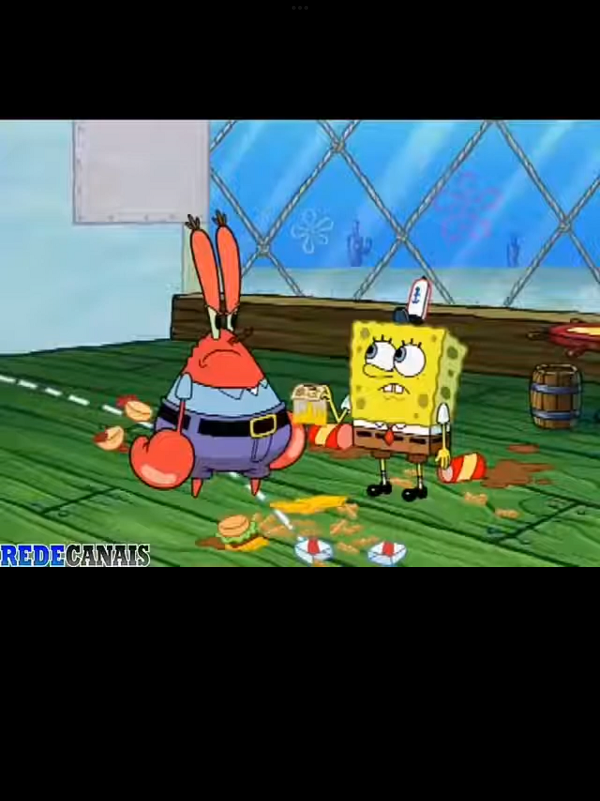 Mr. Krabs scolding SpongeBob | ScumBob Wiki | Fandom