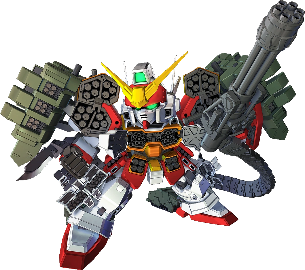 Gundam Heavyarms EW Eagle Cross Rays | SD Gundam G Generation Library ...