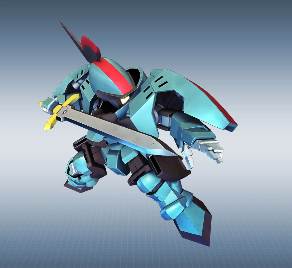 Graze Ritter Ground Commander Type | SD Gundam G Generation Cross Rays ...