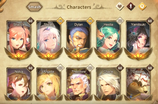 Characters | Sdorica Wiki | Fandom