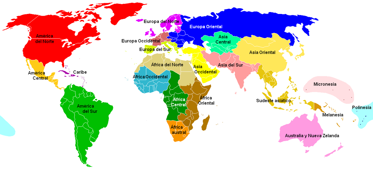 Geoesquema de las Naciones Unidas | Meetpedia | Fandom