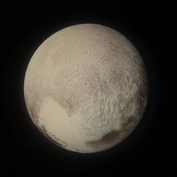 Pluto In Space