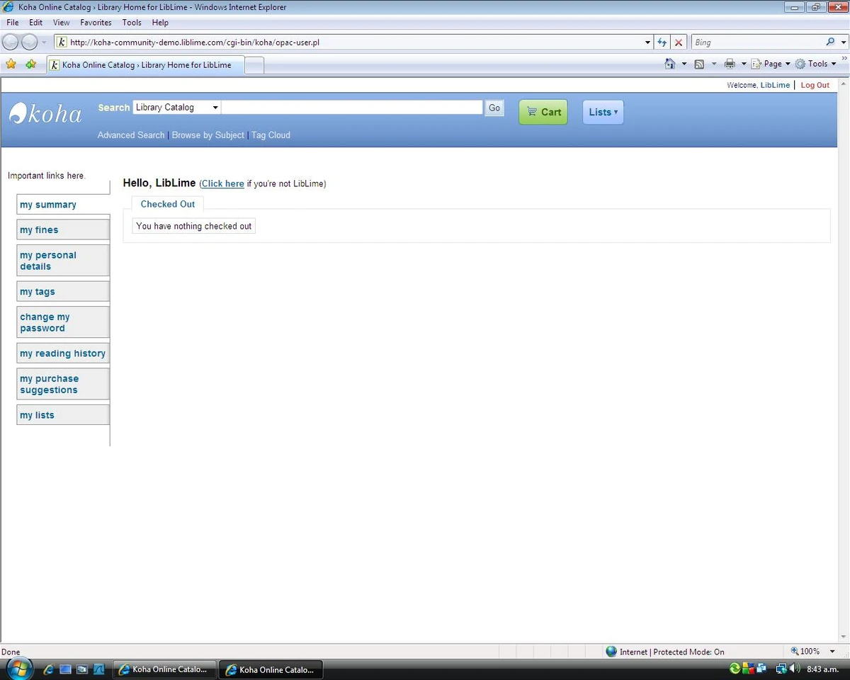 Koha User Guide (OPAC) | SE5210 Koha Project Wiki | Fandom