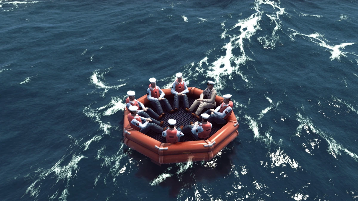Open Life Raft | Sea Power: Naval Combat in the Missile Age Wiki | Fandom