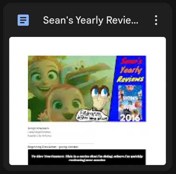 Sean's Yearly Reviews: Storks/Original Script | Sean S/Garyfan Wiki ...