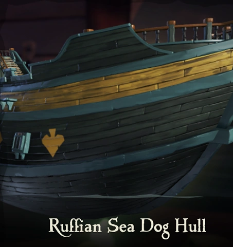Ruffian Sea Dog Hull | Sea of Thieves Wiki | Fandom