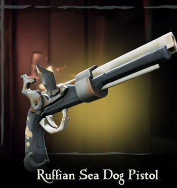 Ruffian Sea Dog Pistol | Sea of Thieves Wiki | Fandom
