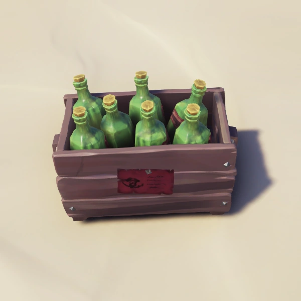 Tina's Crate of Rum Bottles | The Sea of Thieves Wiki