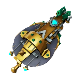 Golden Legendary Hurdy-Gurdy | The Sea of Thieves Wiki