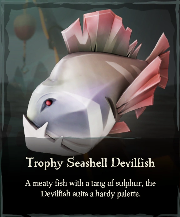 Seashell Devilfish | The Sea of Thieves Wiki