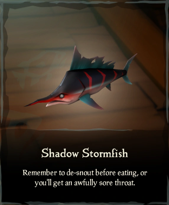 Shadow Stormfish | The Sea of Thieves Wiki