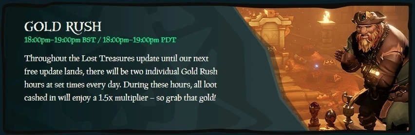 Gold Rush | The Sea of Thieves Wiki
