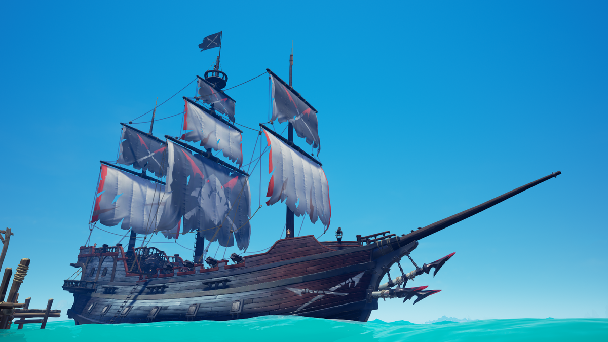Collector's Shrouded Ghost Hunter Sails | The Sea of Thieves Wiki Collector's Shrouded Ghost Hunter Sails | The Sea of Thieves Wiki