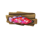 Ruby Splashtail Plaque | The Sea of Thieves Wiki