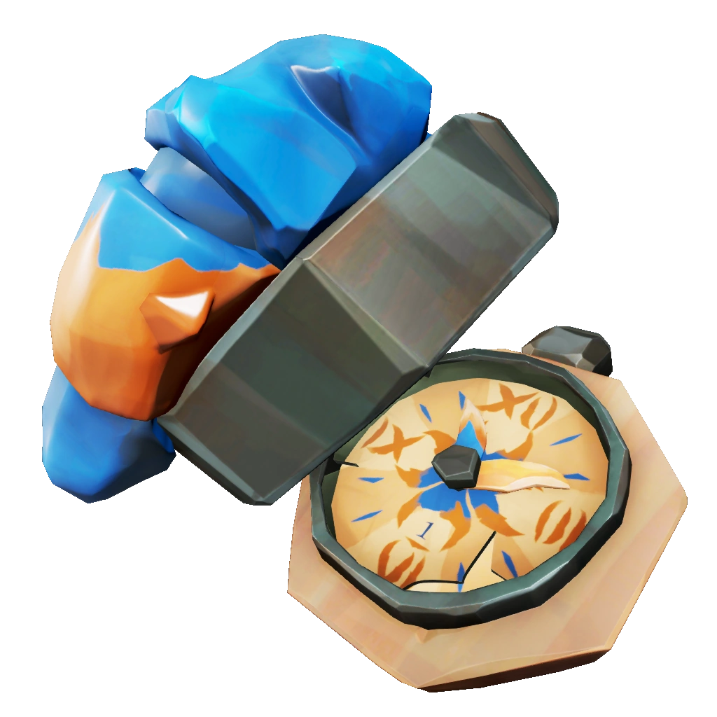 Azure Ocean Crawler Pocket Watch | The Sea of Thieves Wiki