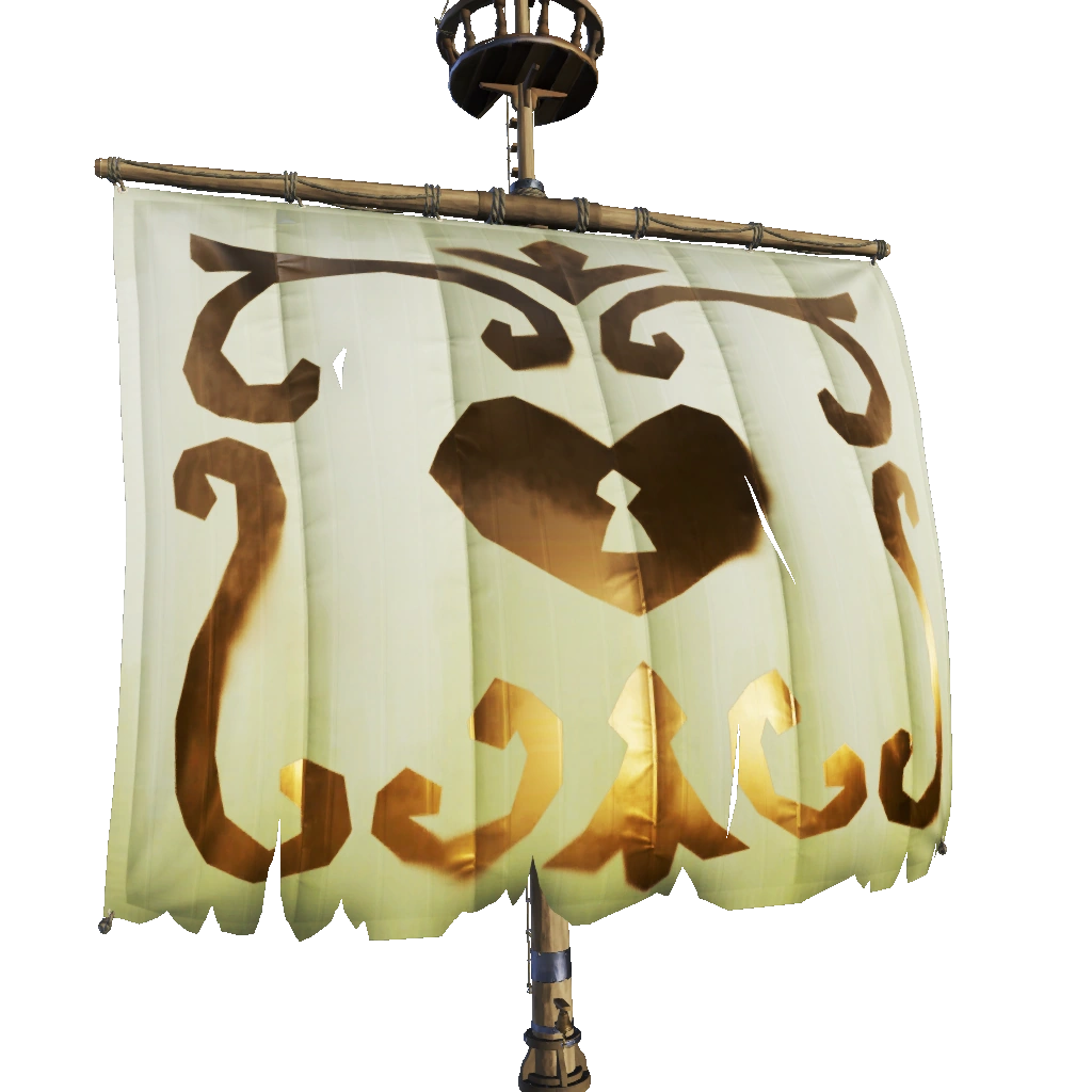 Collector's Bleakheart Banshee Sails | The Sea of Thieves Wiki