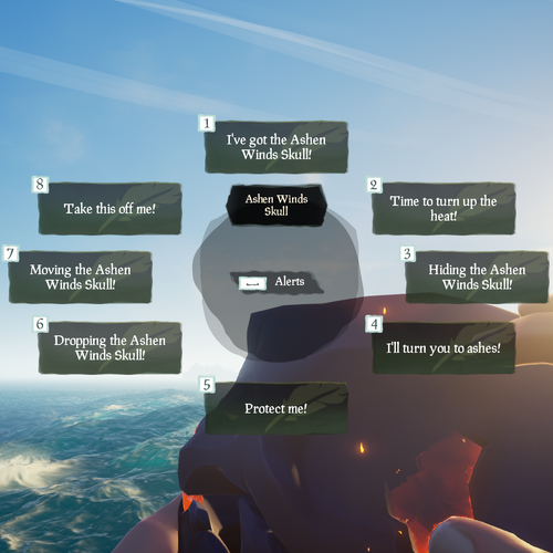 Ashen Winds Skull | The Sea of Thieves Wiki